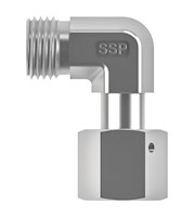 90° Swivel Nut Elbow - SAE ORFS On SSP Corp.